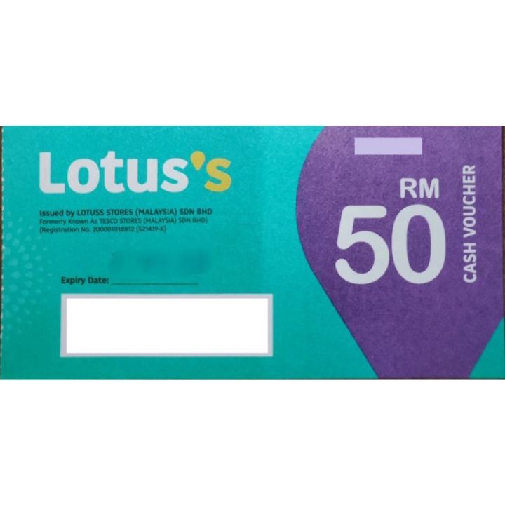 LOTUS And AEON CASH VOUCHER GIFT VOUCHER SHOPPING Baucer RM10 RM50 ...