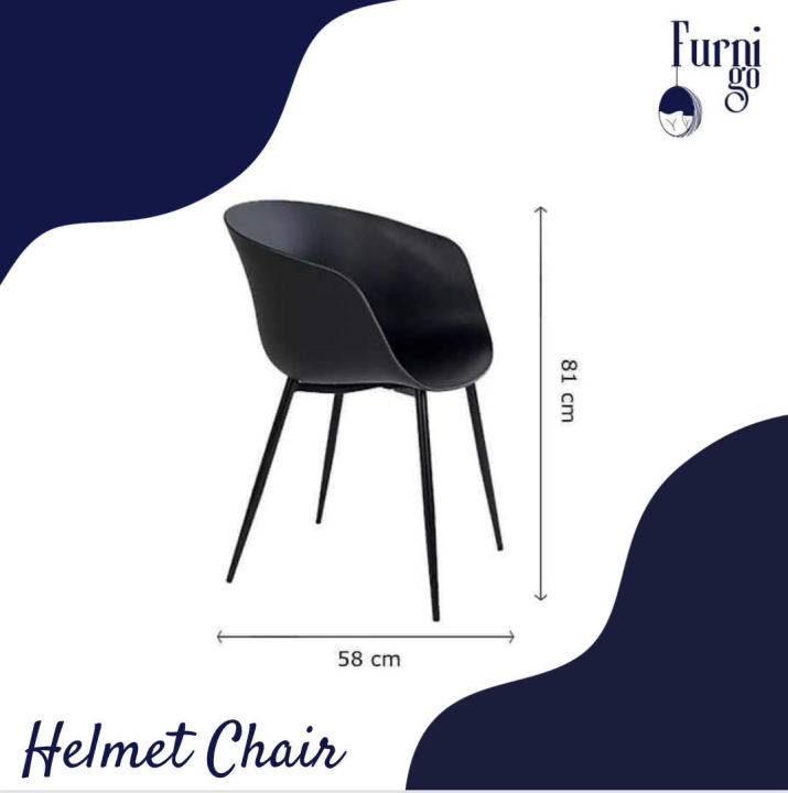 Furnigo’s Chic Nordic Style Helmet Dining Chair | Lazada PH