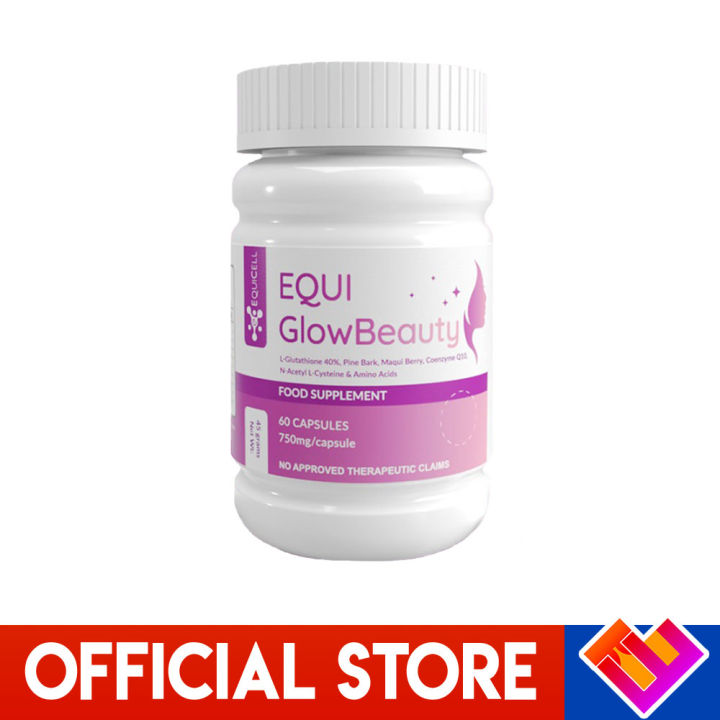 Equicell Equi GlowBeauty with L-Glutathione, Co-Q10, Amino Acids, Pine ...