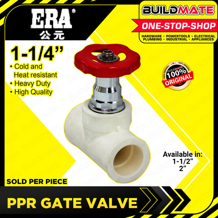 ERA PPR Fittings Fitting Stop Valve / Gate Valve 1-1/2" | 1-1/4" | 2 ...