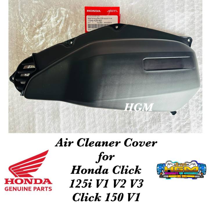 AIR FILTER COVER/COVER SUB ASSY | HONDA CLICK 125i V1 & V2 & V3 | 17245-KZR-600 | Lazada PH