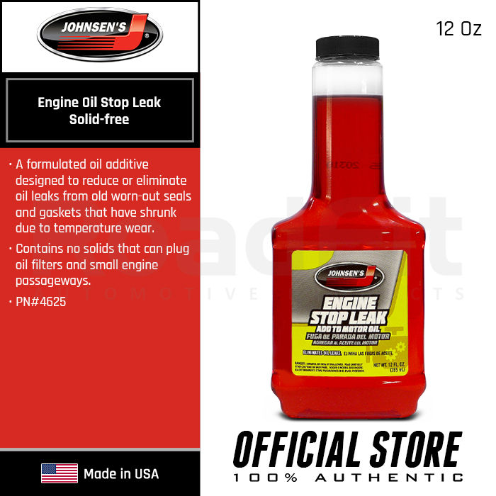 Roadfit JOHNSEN'S Car Engine Oil Stop Leak Additive 12oz 4625 | Lazada PH