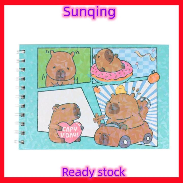 SQ Stationery [Flash Sale] Creative Cute Capybara Characters Coloring ...