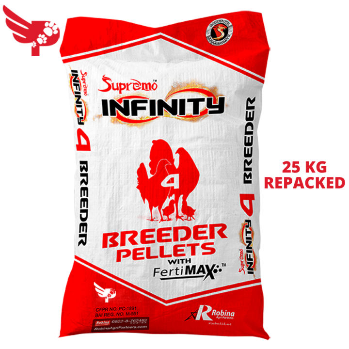 Supremo Infinity 4 Breeder Pellets 25KG Repacked - With FertiMAX ...