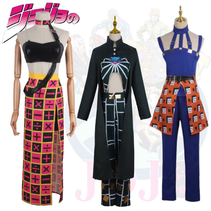 Anime JoJo's Bizarre Adventure Costume For Women Trish Una Narancia ...