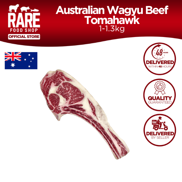 Rare Food Shop Australian Wagyu Beef Tomahawk 1-1.3kg | Lazada PH