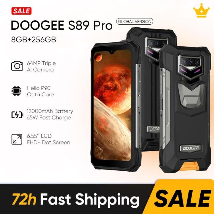 【Official shop】DOOGEE S89 Pro Rugged Phone 6.55''FHD+ 64MP AI Camera ...