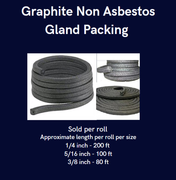 Graphite Non Asbestos Gland Packing sold per roll | Lazada PH