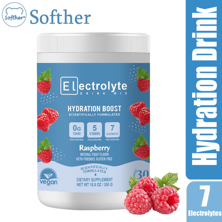 Softher Electrolytes Powder Sugar Free Electrolytes Drink Mix Hydration ...