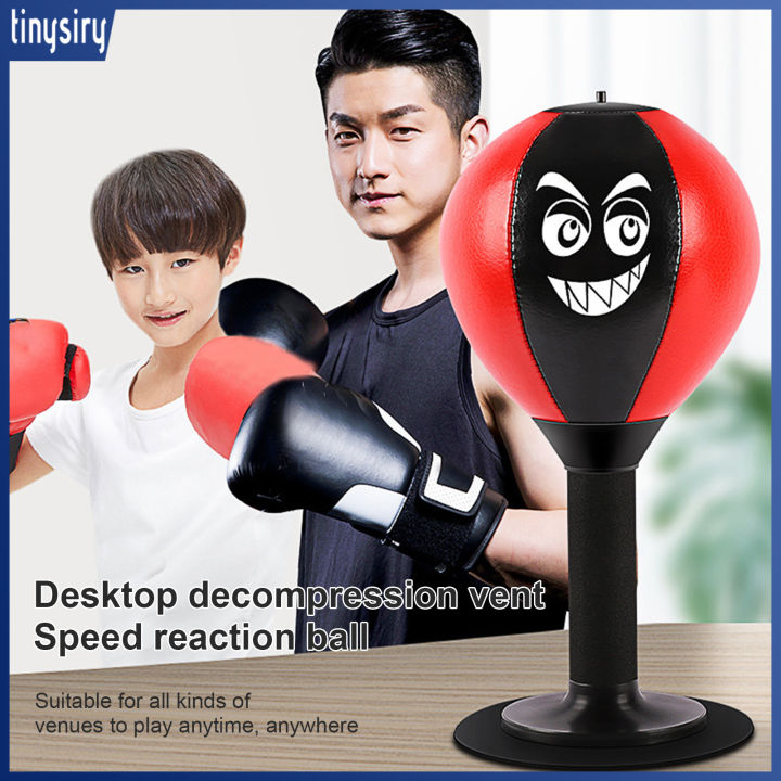 Desktop Punching Bag with Suction Cup Heavy Duty Stress Relief Boxing ...