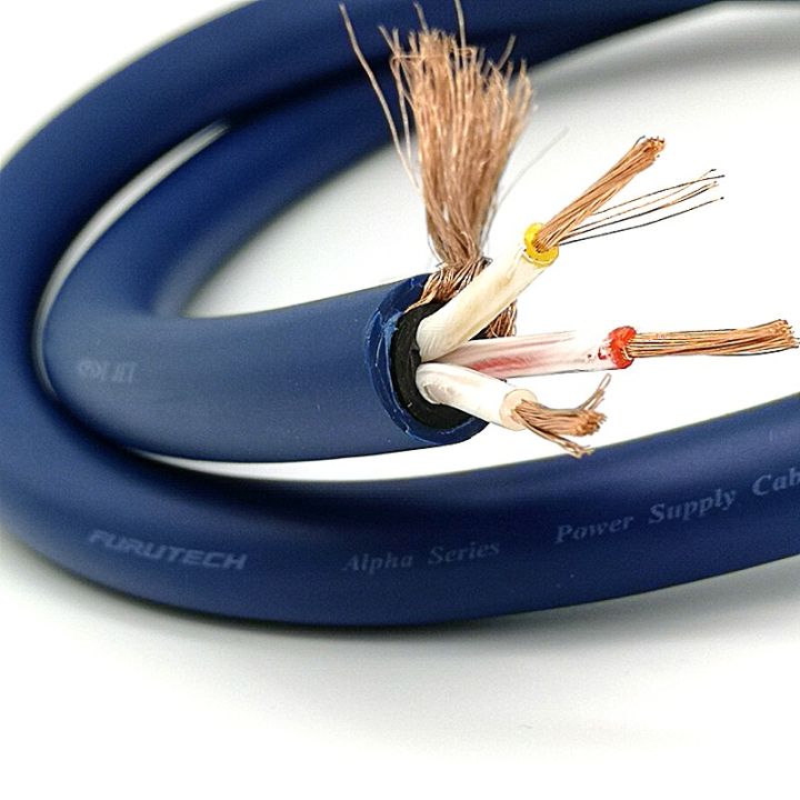 Furutech FP-3TS20 Alpha Series OCC Copper Power Suppy Cable Hifi Power ...