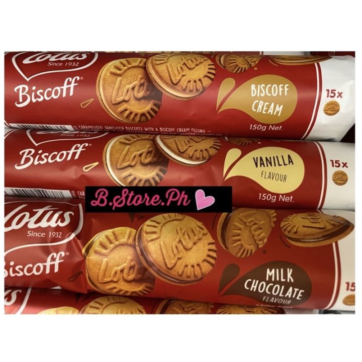 Lotus Biscoff Sandwhich Cookies 1pc | Lazada PH