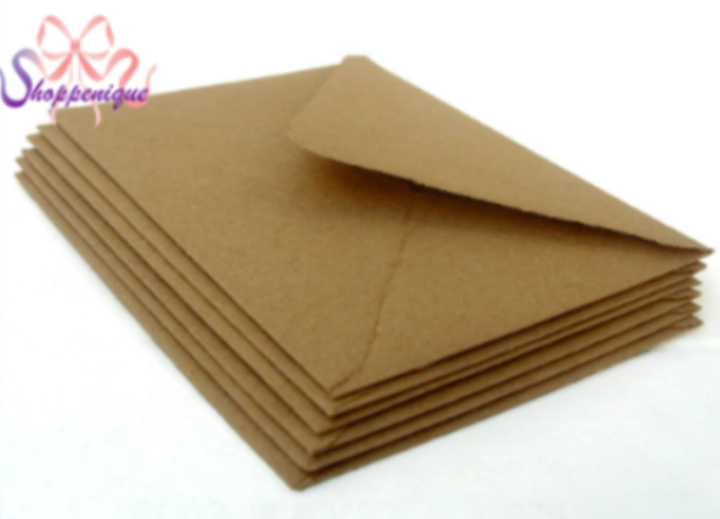 LONG BROWN ENVELOPE (10PCS IN A PACK) FOR SCHOOL AND OFFICE SUPPLIES ...