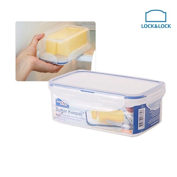LocknLock HPO 956 Butter Dish Keeper Food Storage Container Case 750ml ...
