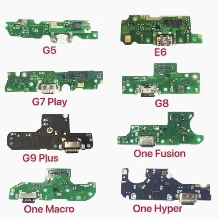 ขั้วต่อแท่นชาร์จบอร์ดพอร์ตชาร์จสำหรับ Motorola Moto G4 G5 G6 G7 G8เล่น ...