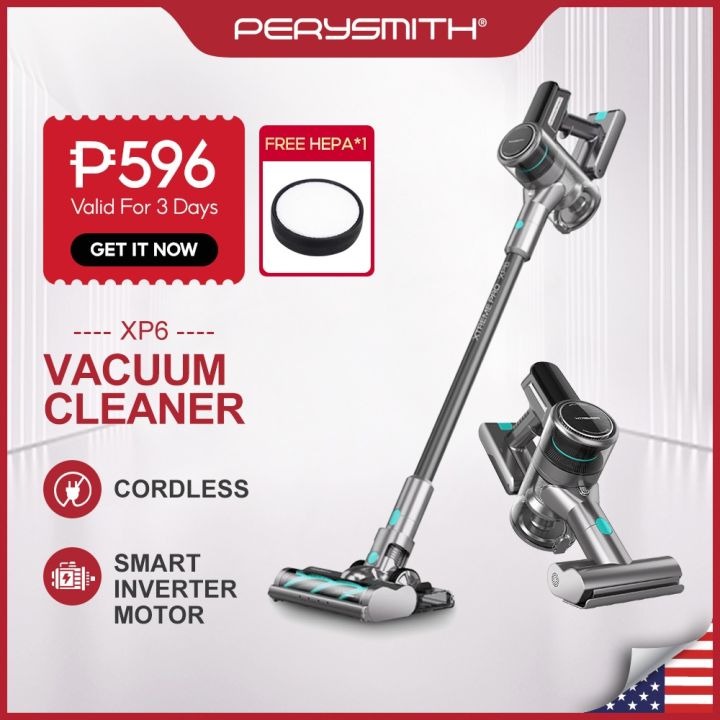 PerySmith Cordless Vacuum Cleaner Xtreme Pro Series XP6 | Lazada PH