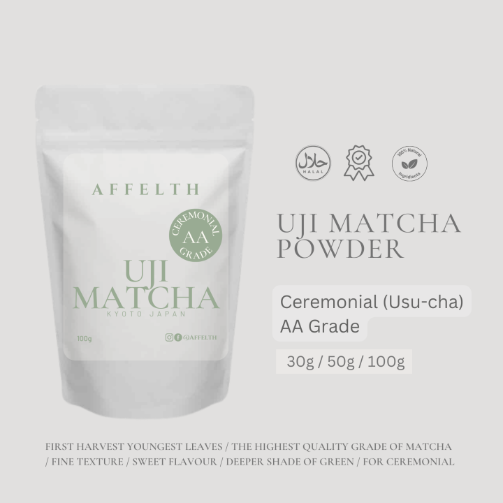 Authentic Premium Japanese Uji Matcha powder from Kyoto Prefecture ...