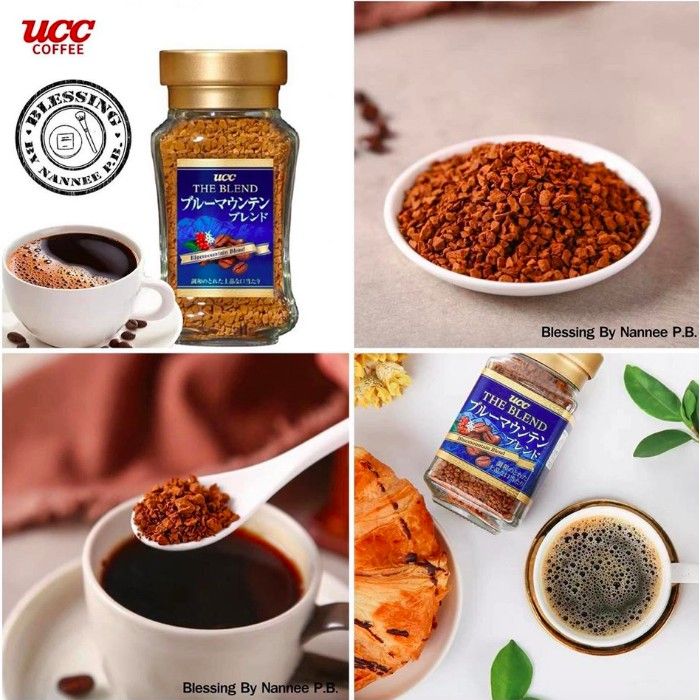 UCC THE BLEND BLUE MOUNTAIN BOTTLE 38 G กาแฟสำเร็จรูปบลูเมาเท่น สายพันธุ์ทริปิก้า | Lazada.co.th