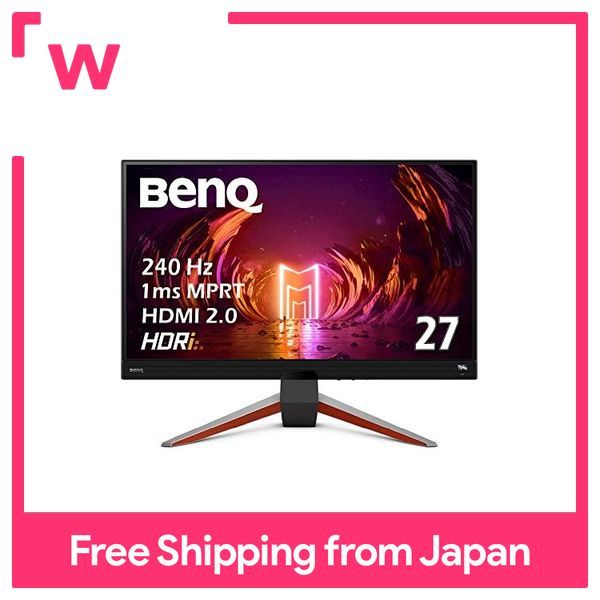 BenQ Japan BenQ MOBIUZ EX270M Gaming Monitor (27 Inch/Full HD/IPS/240Hz ...