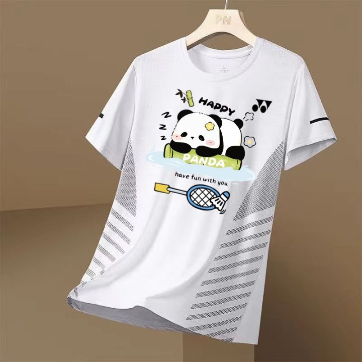 Summer New YONEX Badminton Shirt Men's and Women's Quick Drying Breathable Short Sleeve Fitness ...