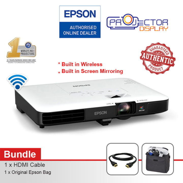 Epson EB-1785W 3200 Ansi Lumens WXGA WIFI / built in wireless 3LCD ...
