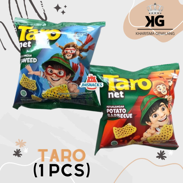 KG - CHIKI TARO 8G (1 PCS) Snack Asin Enak Murah Anak Dewasa | Lazada ...