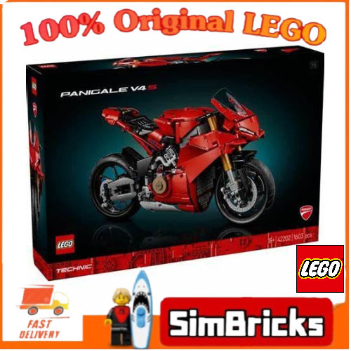 (SimBricks) LEGO 42202 Ducati Panigale V4 S Motorcycle | Lazada