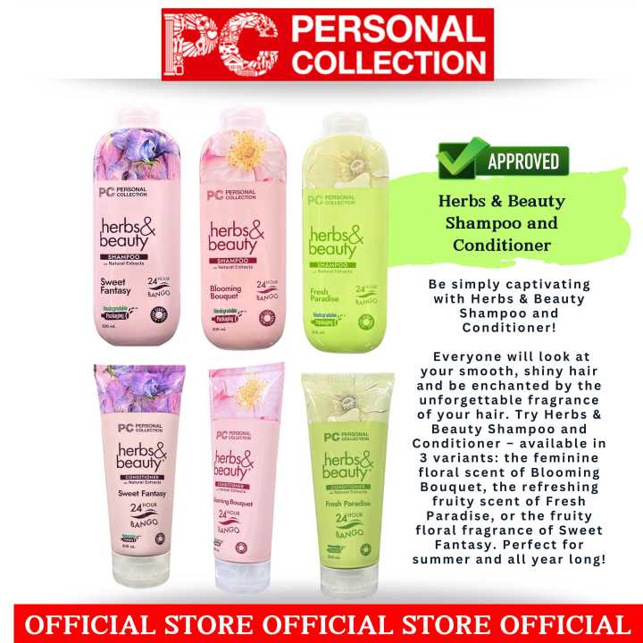 Herbs and Beauty Shampoo and Conditioner by Personal Collection ...