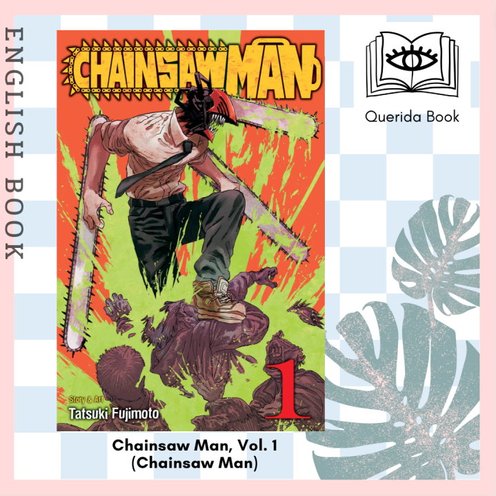 [Querida] หนังสือการ์ตูนภาษาอังกฤษ มังงะ Chainsaw Man, Vol. 1 (Chainsaw ...