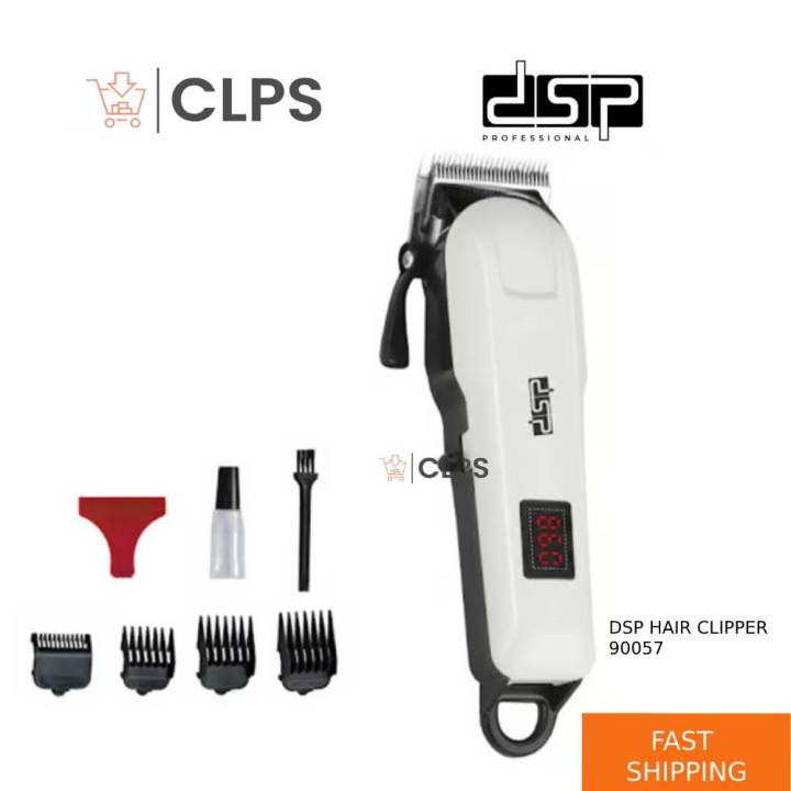 DSP (Rechargeable) 90057 High Performance Hair Clipper Hair Cutter Kit ...