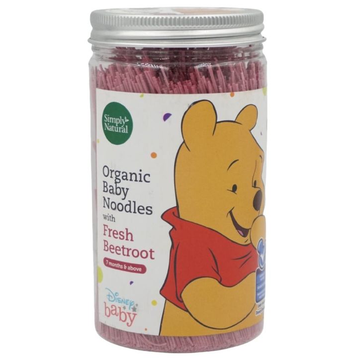 Simply Natural Organic Baby Noodles 7 months - Beetroot (200g) | Lazada PH