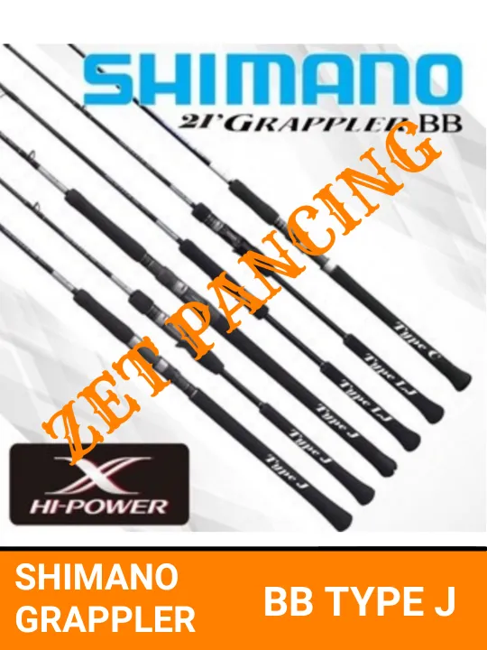 SHIMANO 21 GRAPPLER BB TYPE J joran overhead spinning rod jigging NEW | Lazada Indonesia