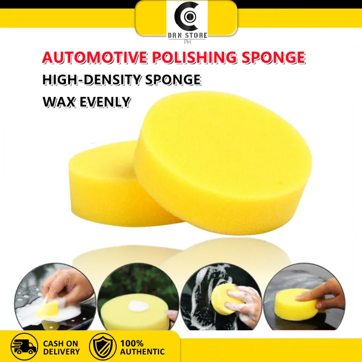 Car Waxing Sponge High-Density Cleaning Sponge Block Car Beauty ...
