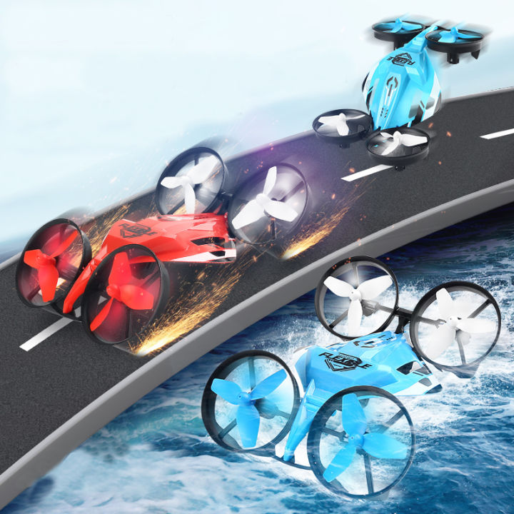 H113 JJRC โหมด3-IN-1กันน้ำได้หลากหลาย2.4G RC โดรนบินได้ของขวัญของเล่น ...