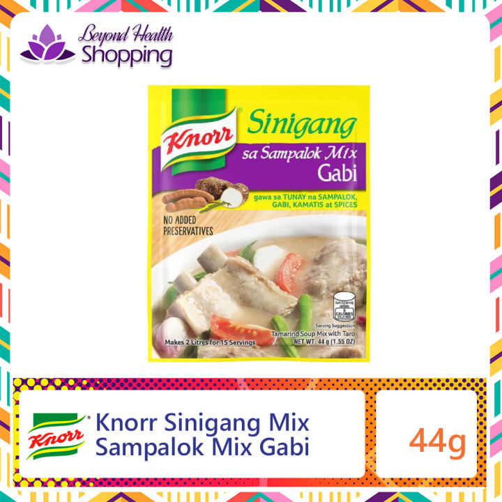 Knorr Sinigang sa Sampalok na may Gabi Mix 44g | Lazada PH