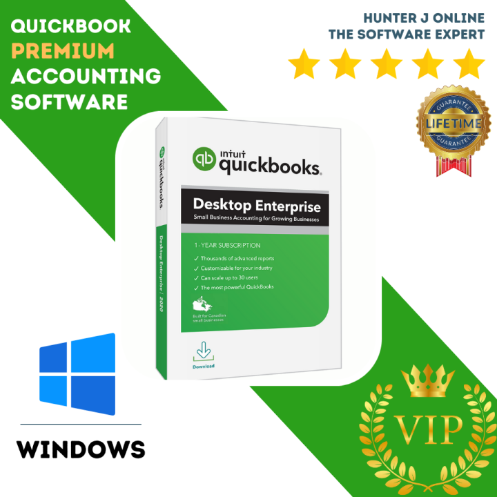 💥Windows ONLY💥Intuit Quickbooks 2023 Accounting Software Support ...