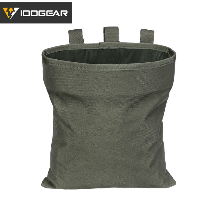 IDOGEAR MOLLE Magazine Dump Pouch Tactical Magazine Drop Pouch ...