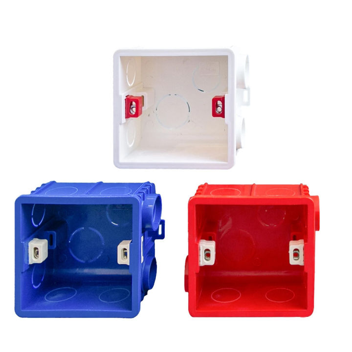 86-Type PVC Internal Mount Adjustable Junction Box, Hidden Concealed ...