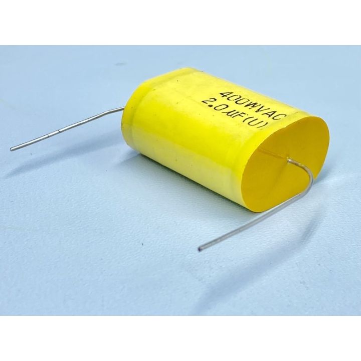 2uF คาปาซิเตอร์ 2.0uF 400V Capacitor ตัวเก็บประจุไฟฟ้า ค่อมเสียงแหลม ...