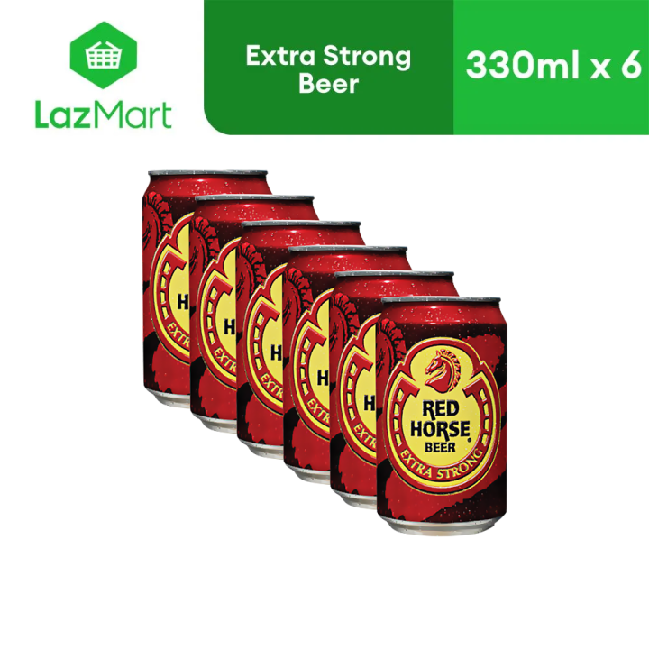 Red Horse Beer Can 330ml x 6 | Lazada PH