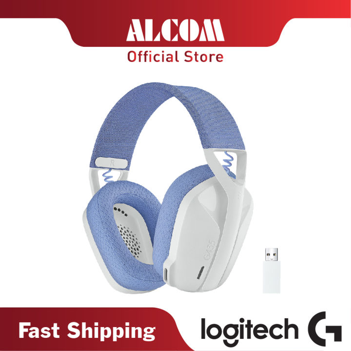 LOGITECH G435 Wireless Gaming Headset with LIGHTSPEED & Bluetooth ...
