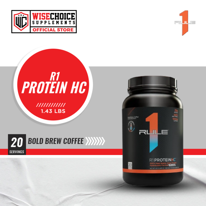 RULE 1 R1 PROTEIN HC 1.42 LBS BOLD BREW COFFEE FLAVOR | Lazada PH