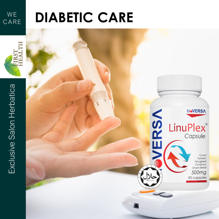 Linuplex by bioversa - Diabetic care | MOH Registered (EXP 12/25) | Lazada