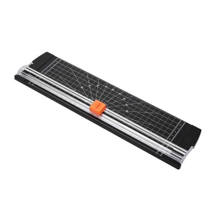 Paper Cutter Portable Trimmer Manual Cutboard Slim Cut Pemotong Kertas ...