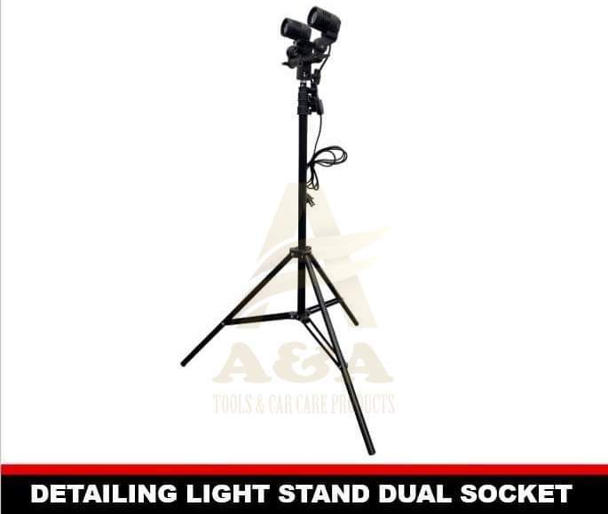 6Ft Detailing Light Stand with Double or Triple Light Bulb Socket 6 ...