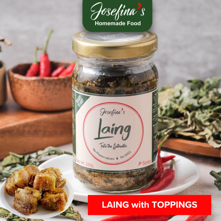 Josefina's Laing with Lechon Kawali Toppings | Lazada PH