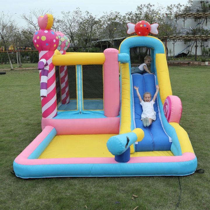 Spot new inflatable trampoline cross-border naughty castle trampoline ...