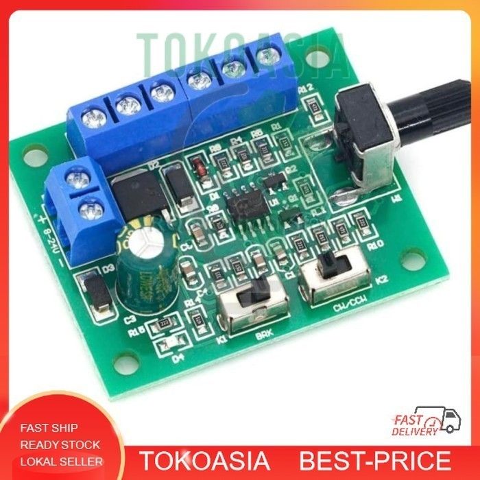 DC8-24V Brushless DC Motor Speed Controller Drive Brushless Motor PWM ...