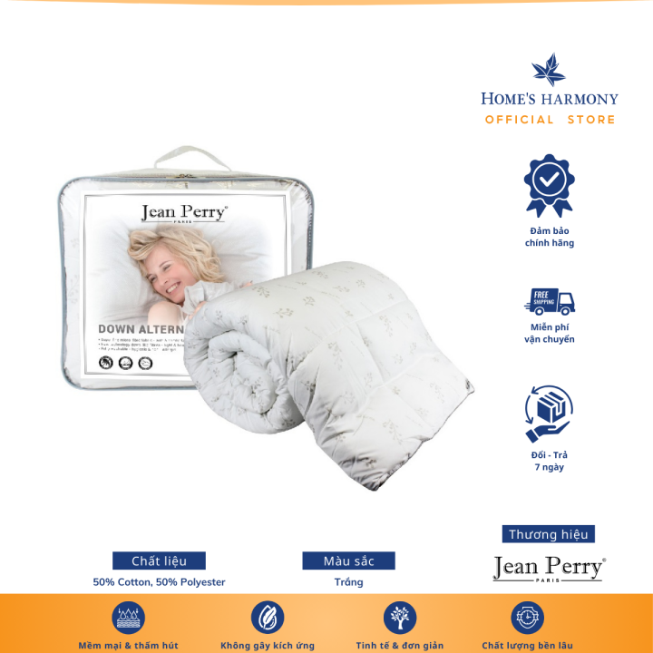 Jean Perry Microfiber Comfort Blanket Anti-Mite Duvet Alternative ...