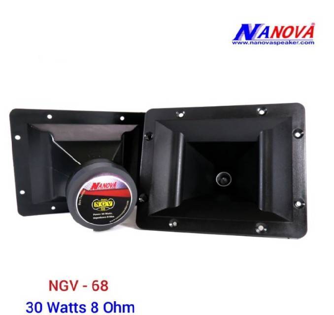 เสียงแหลมปากเป็ด NANOVA NGV-68 ขนาด 6" x 8" (15.5 x 19.5 cm) NGV68 | Lazada.co.th